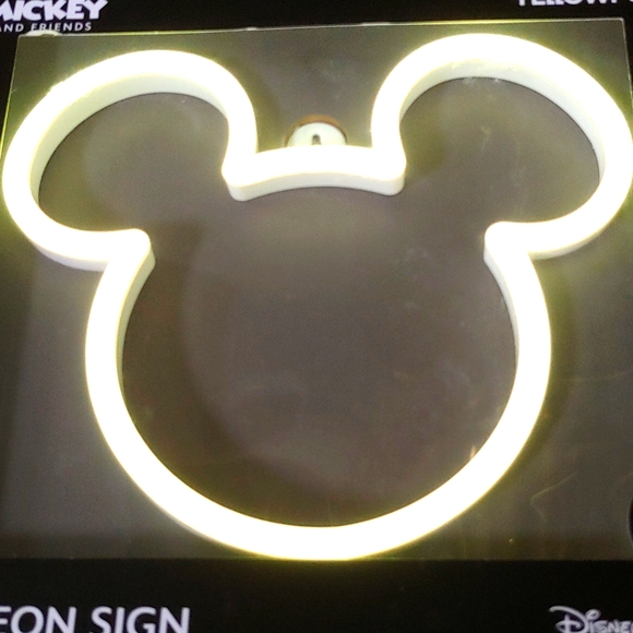 Disney | Accents | Mickey Mouse Led Sign | Poshmark